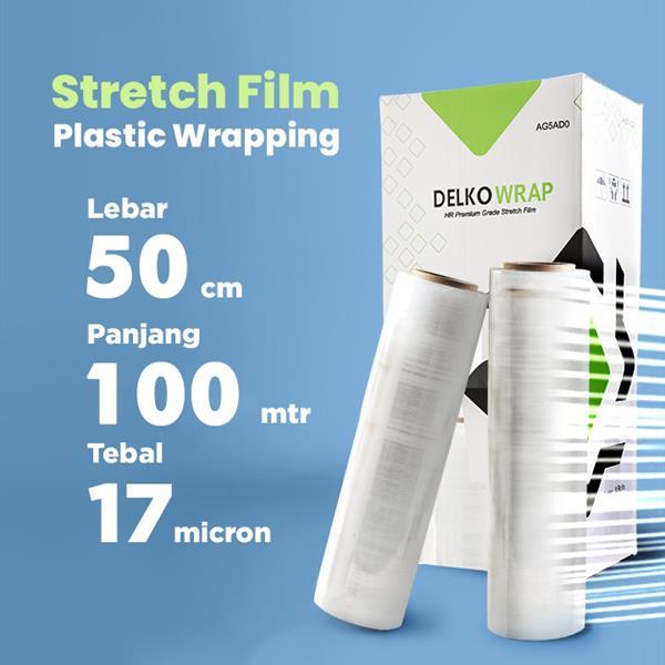 DW STRECH FILM (17μm) 50 cm x 100 m - VIP SHOP